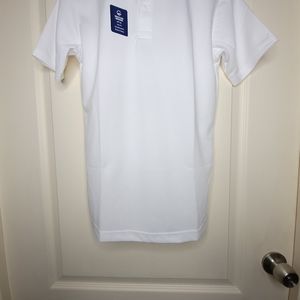 Izod | Shirts & Tops | Boys Large 416 Izod Regular White Moisture Wicking Polo Nwt | Poshmark